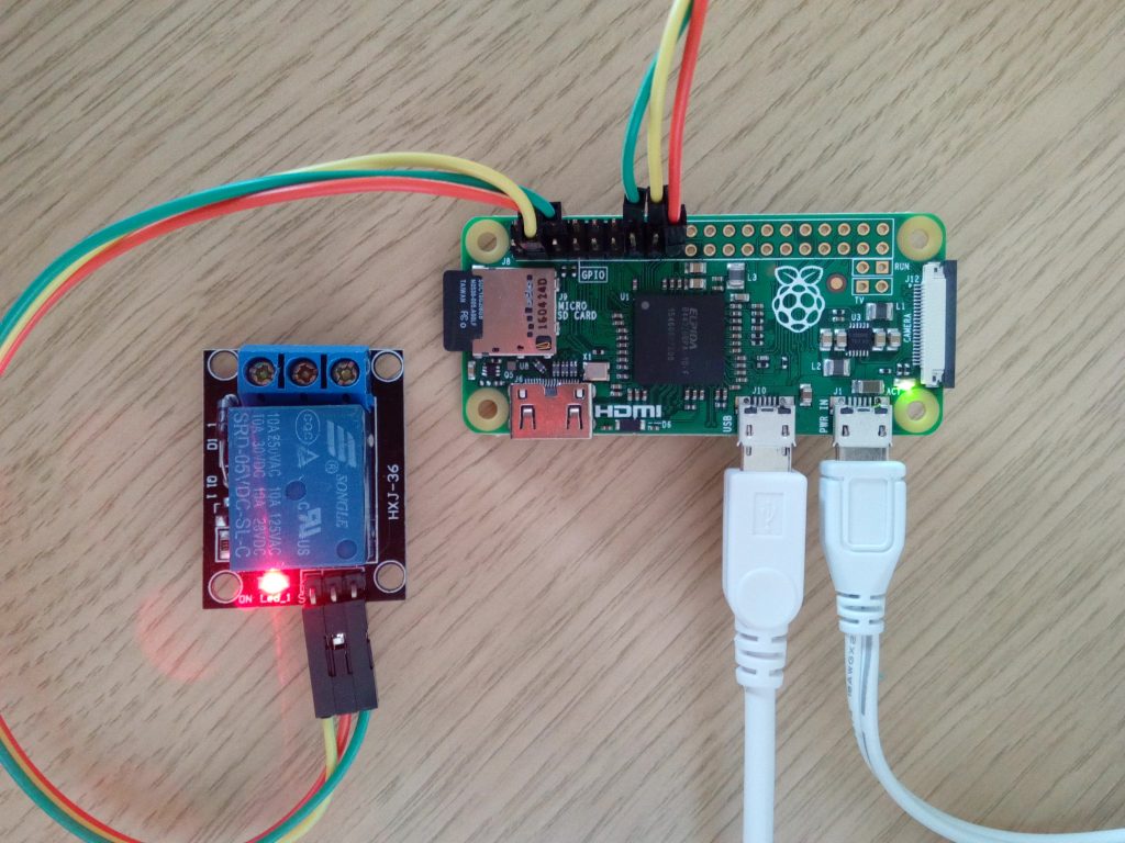 Electronics – Add Actuator – Raspberry Pi Home Hub